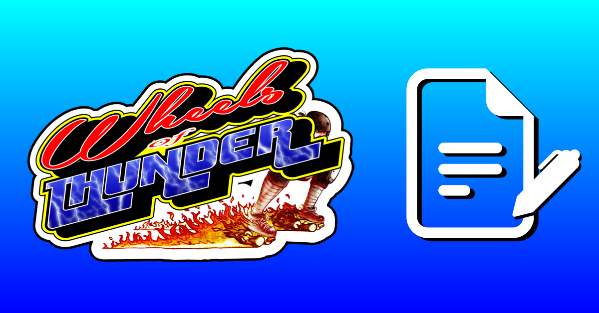 Wheels of Thunder - Sign Waivers